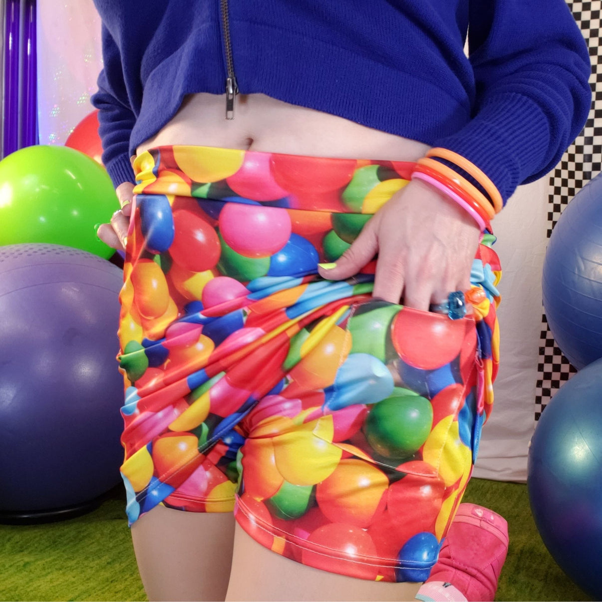 Balloonatic Party Skort – AbyssWares